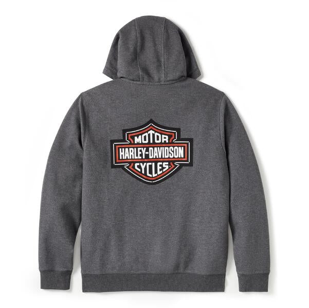 ♂ Zip Hoodie mit Sturmhaube, Grau, 96361-25VM – Online-Shop Motorrad ...