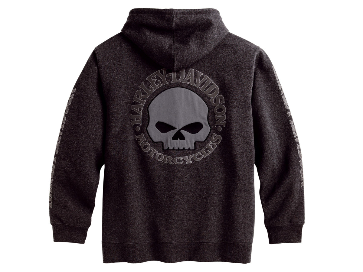 ♂ Zip Hoodie "Skull", Dunkelgrau, 99250-25VM – Online-Shop Motorrad ...